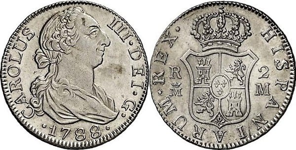 2 reales (Carlos III) 1776 España - Valor Histórico | Foronum 2 reales (Carlos III) 1776 España - Valor Histórico | Foronum