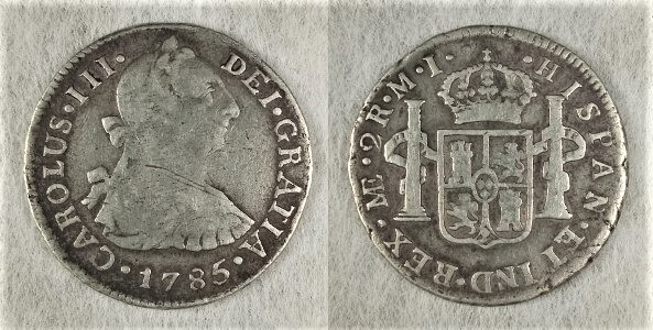 2 reales (Carlos III) 1785 de Perú | Foronum 2 reales (Carlos III) 1785 de Perú | Foronum